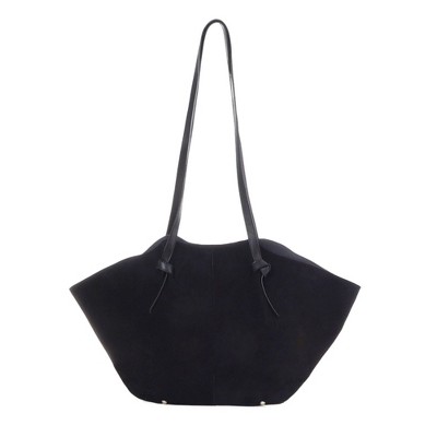 Adornia Black Large Tote with Contrast Straps : Target