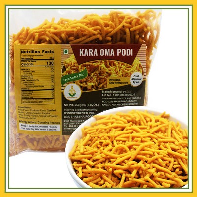 Grand Sweets And Snacks Oma Podi 250g , Pack Of 2 : Target