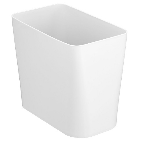 Mdesign Plastic Rectangular Trash Can Wastebasket, Garbage Bin : Target