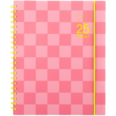 Mead Color Pop Lg Wm Planner January 2025 - March 2026 Pink Sorbet ...