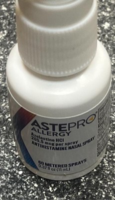 Astepro Azelastine Hydrochloride Allergy Steroid Free Antihistamine ...