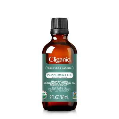 Cliganic Organic Peppermint Oil, 2oz : Target