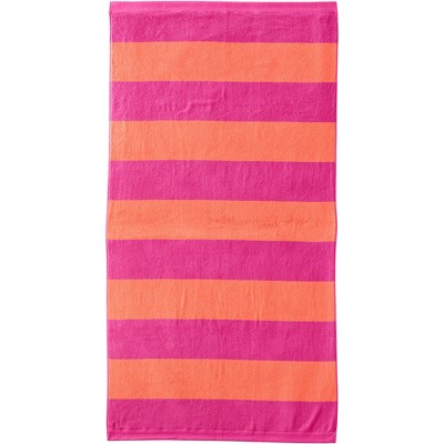Emanuela Carratoni Old Pink Stripes Beach Towel - Deny Designs : Target