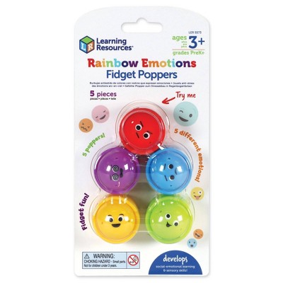 Learning Resources Rainbow Emotion Poppers : Target
