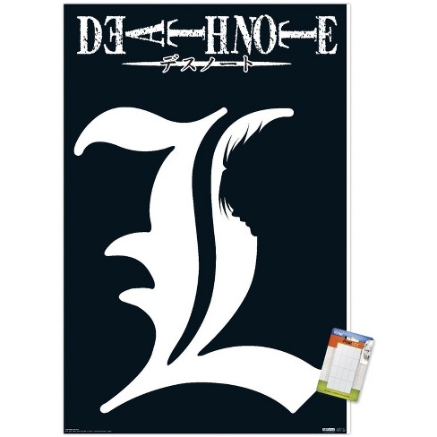 Trends International Death Note - L Symbol Unframed Wall Poster Prints ...
