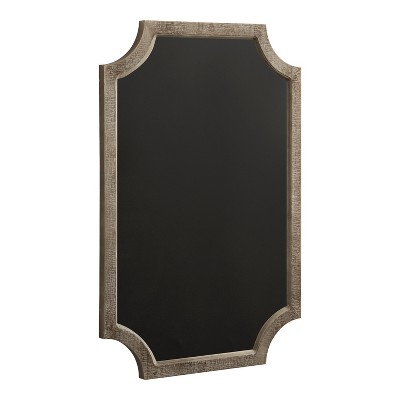 Kate and Laurel Hogan Framed Scallop Chalkboard : Target