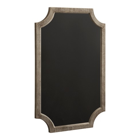 Kate And Laurel Hogan Framed Scallop Chalkboard : Target