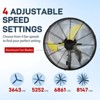 Karl Home 20 inch 4-Speed Premium Industrial Electric Wall-Mount Fan ...