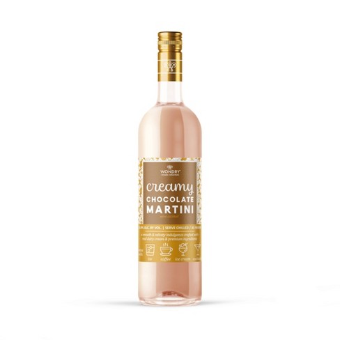 Wondry Cocktail Wines Creamy Chocolate Martini - 750ml Bottle : Target