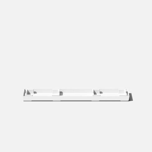 Veradek Pure Series Midori Plastic Planter Tray - White : Target