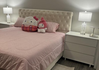 Modern 3 Drawer Dresser White - Room Essentials™: Laminated, Carb ...