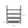 Modern 4 Tier Space Saving Shoe Rack : Target