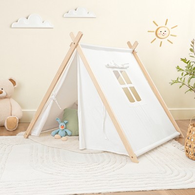 Kids Play Tent By Comfy Cubs - Natural Wood : Target