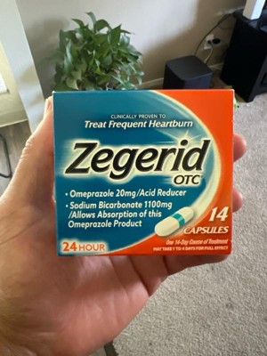 Zegerid Otc Omeprazole 20mg And Sodium Bicarbonate Acid Reducer For ...