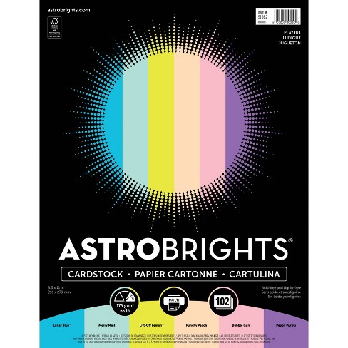 Astrobrights Playful Cardstock : Target
