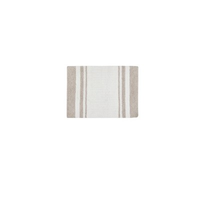 20"x30" Spa Cotton Reversible Bath Rug Taupe Brown : Target