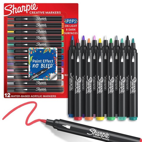 Sharpie 12pk Creative Markers Bullet Tip Multicolored : Target