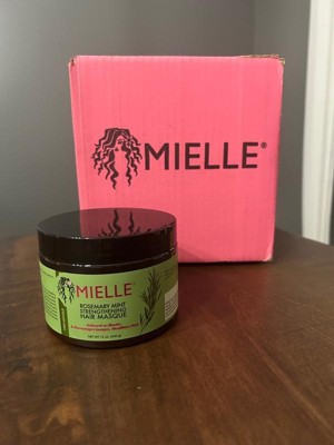 Mielle Organics Rosemary Mint Strengthening Hair Masque - 12oz : Target