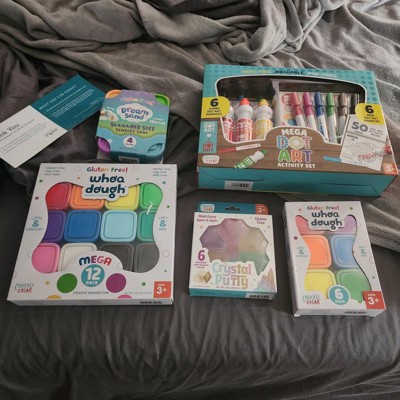 Chuckle & Roar 6 Colors Crystal Putty : Target