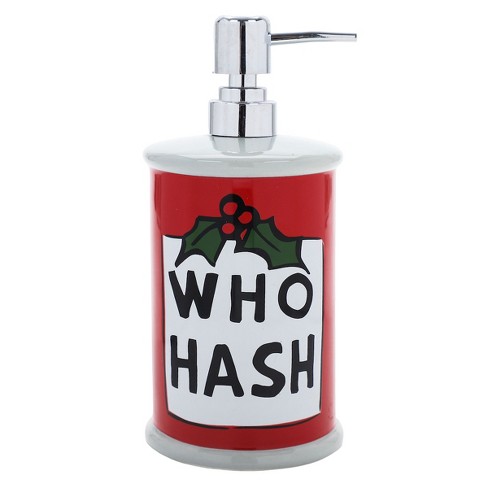Grinch Who Hash Sculpted Soap Pump Dispenser : Target