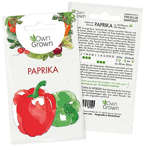 Owngrown 12 Varieties Of Practical Vegetable Seed Mix For The Garden ...