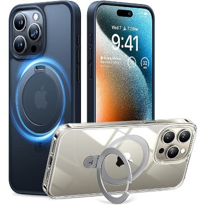 Apple Iphone 15 Pro Silicone Case With Magsafe - Clay : Target