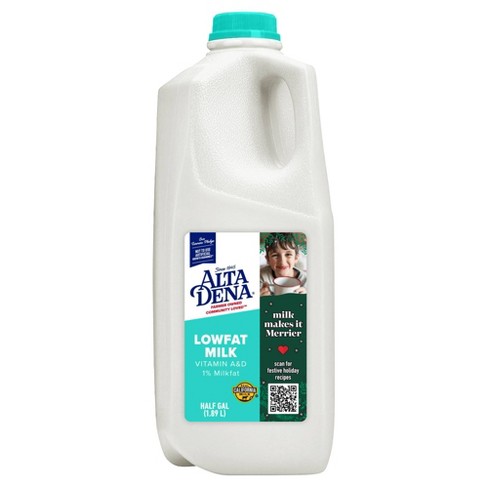 Alta Dena 1% Milk - 0.5gal : Target