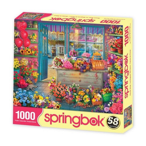Springbok Flower Shop Jigsaw Puzzle - 1000pc : Target