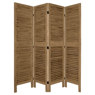 Botanical Print Double Sided Room Divider - Oriental Furniture : Target