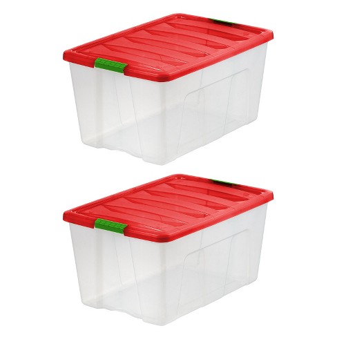 Christmas storage bins store