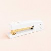 20 Sheet Capacity Stapler White/gold - Sugar Paper Essentials : Target