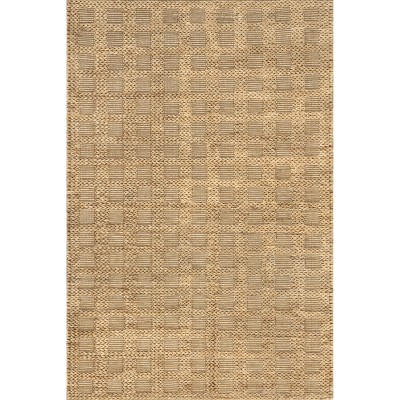 Nuloom Rubina Casual Geometric Jute Area Rug, 5' X 8', Natural : Target