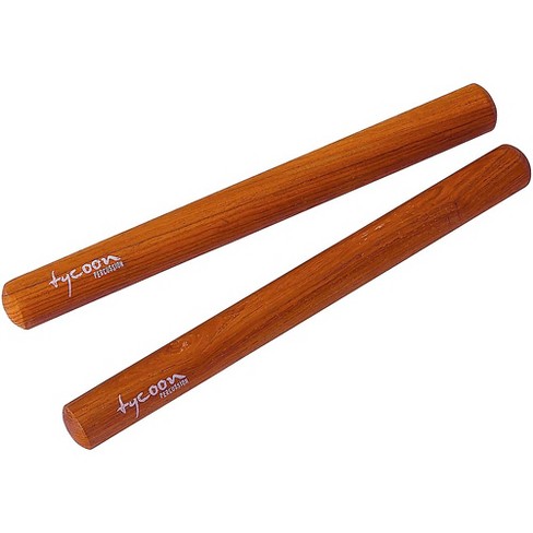 Rhythm Percussion Instruments Tycoon Percussion Claves - Asian Hardwood ...