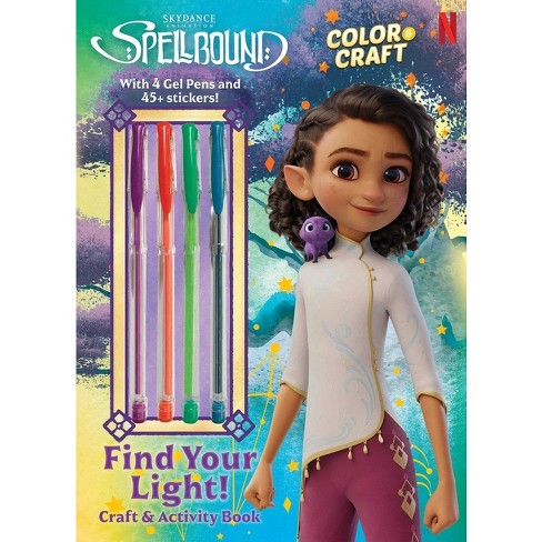 Spellbound: Find Your Light! - (color & Activity With Gel Pens) By ...