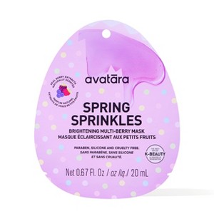 Avatara Spring Sprinkles Brightening Multiberry Facial Mask - 0.71 fl ...