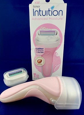 Schick Women's Intuition Advanced Moisture Women's Razor - Trial Size ...