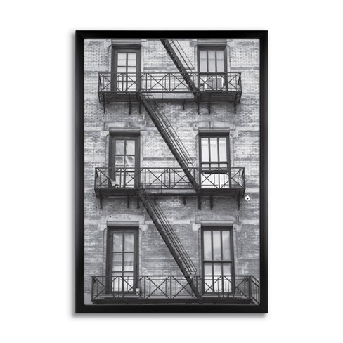 Master & Co. 16"x24" Highline Picture Frame Black: Traditional Style ...