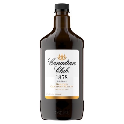 Canadian Club Canadian Whisky - 750ml Plastic Bottle : Target