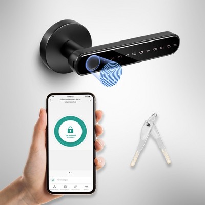 Hom Smart Door Lock - Keyless Entry, App Control, Fingerprint Door Lock ...