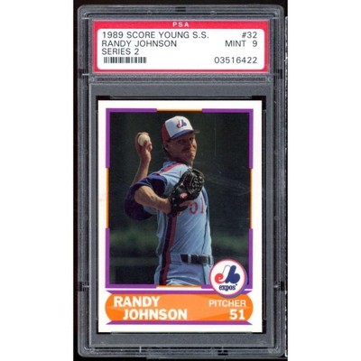Randy Johnson Rookie Card 1989 Score Young Superstars Ii #32 Psa 9 : Target