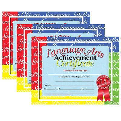 Hayes Certificate Of Promotion 8.5" X 11" Pack Of 30 (h-va609) : Target