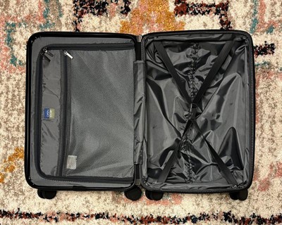 Hardside Carry On Suitcase Gray - Open Story™ : Target