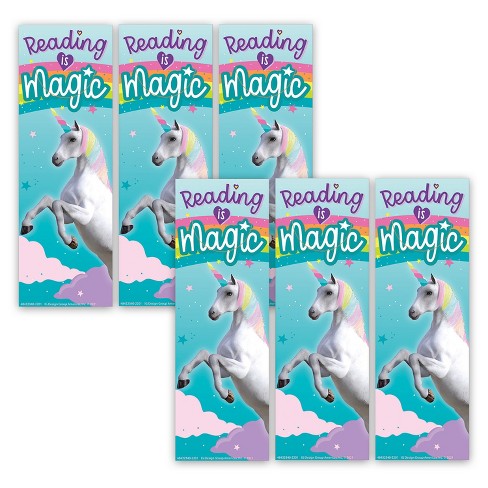 Eureka® Unicorn Reading Is Magic Bookmarks, 36 Per Pack, 6 Packs : Target