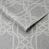 Deco Geo Soft Grey Wallpaper : Target