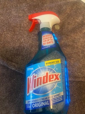 Windex Glass Cleaner Original Blue Refill Bottle 2l - 67.6oz : Target