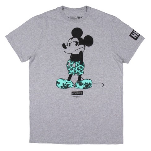 Neff Disney Men's Mickey Mouse Tropical Filled Character Design T-shirt ...