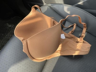 Women's Everyday Lightly Lined Demi T-shirt Bra - Auden™ Soft Beige ...