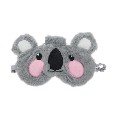 Unique Bargains Durable Koala Eye Mask Gray 1 Pc : Target