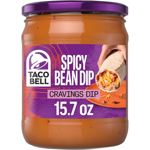 Taco Bell Spicy Bean Burrito Dip - 15.7oz : Target