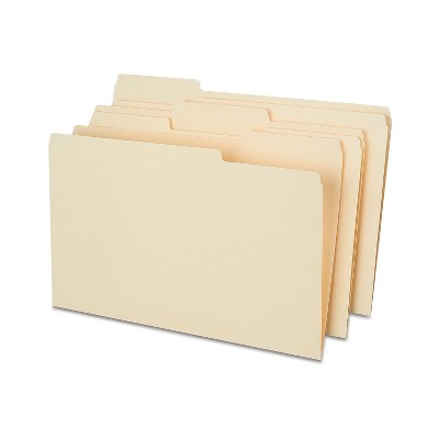 Myofficeinnovations Manila File Folders Letter 2 Tab Assorted Positions ...